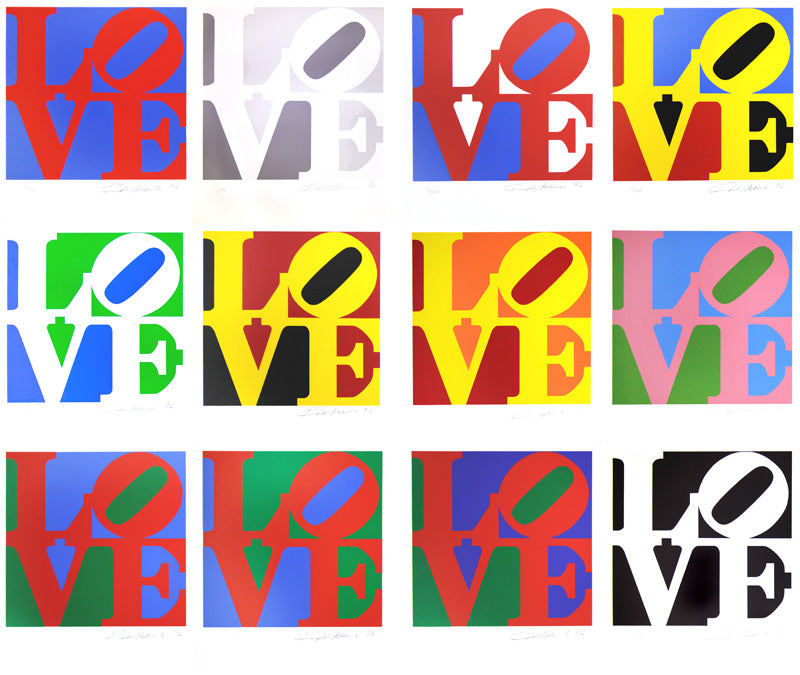 ROBERT INDIANA - The Book Of Love (Complete Portfolio) – Conceptually Yours
